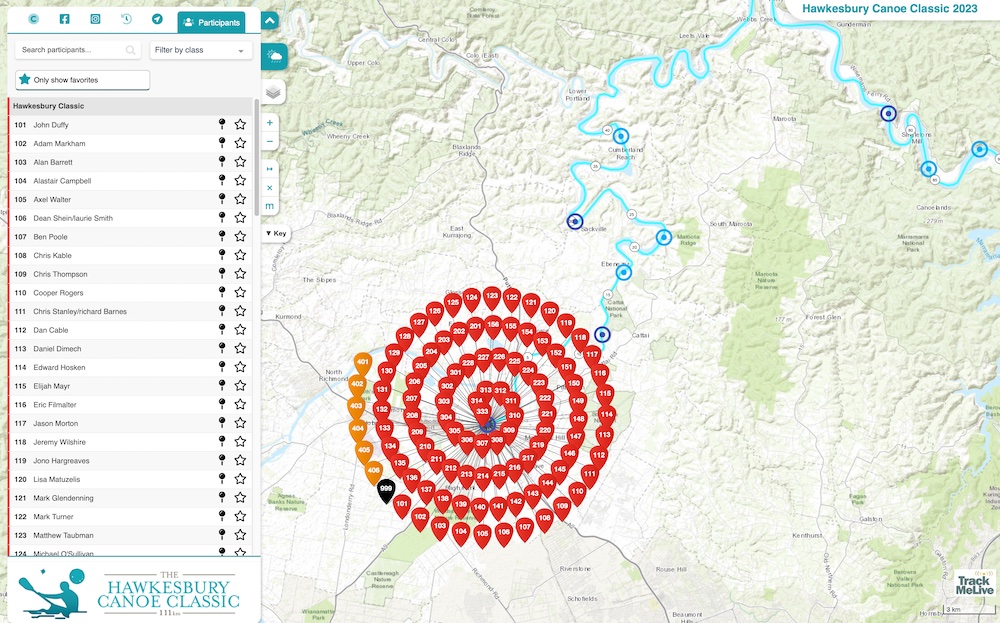 Hawkesbury Canoe Classic 2023 | Track Me